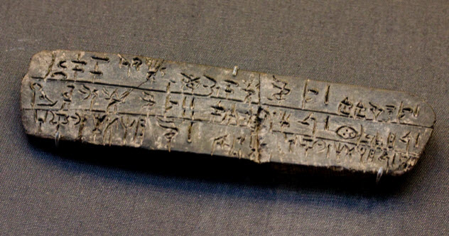 10 Earliest Examples Of Writing Systems - Listverse